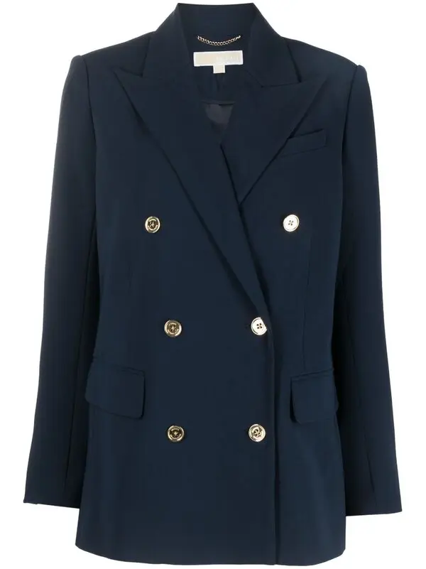 Michael Kors Logo Button Blazer