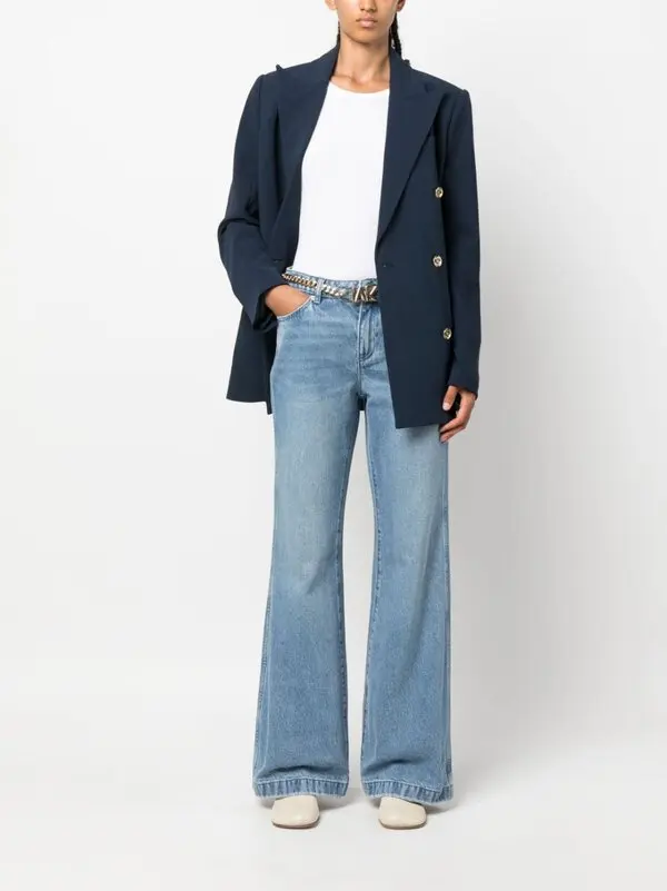 Michael Kors Logo Button Blazer