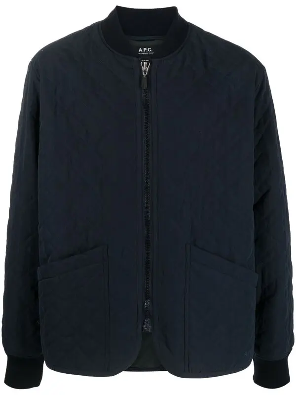 A.p.c. Quilted Bomber Jacket