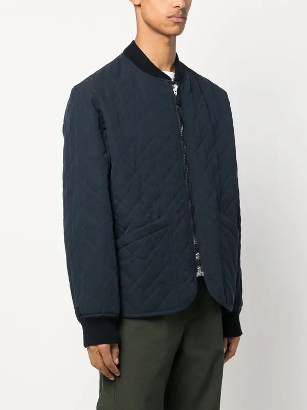 A.p.c. Quilted Bomber Jacket