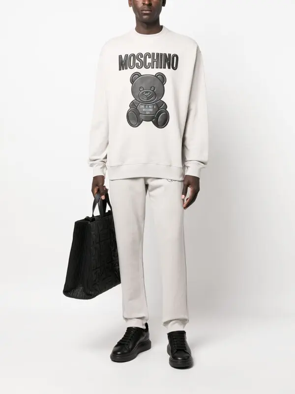 Moschino Smiley-print Logo Track Trousers