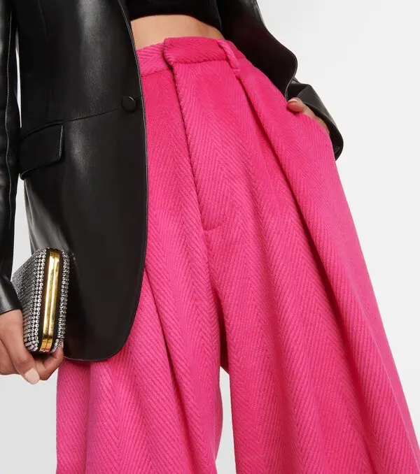 Giuseppe Di Morabito High-rise Wide-leg Pants