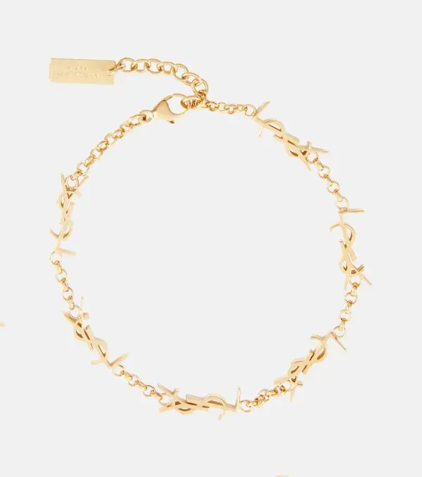 Saint Laurent Chain Bracelet - Gold