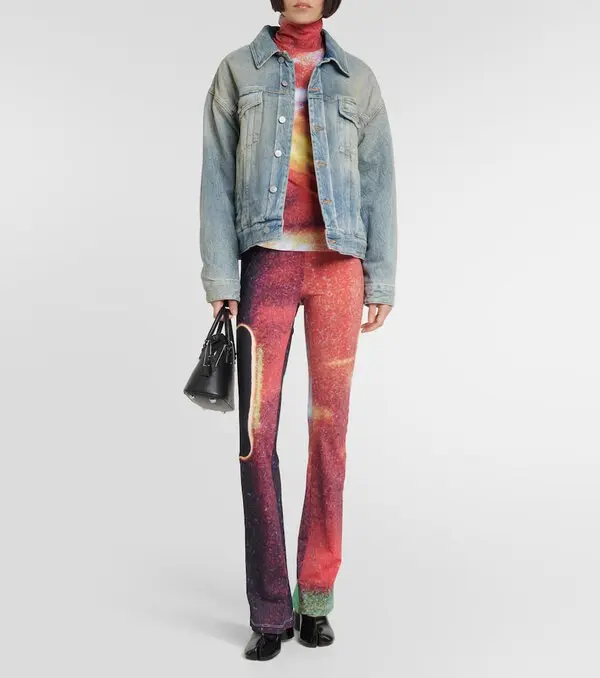 MAISON MARGIELA Padded Denim Trucker Jacket
