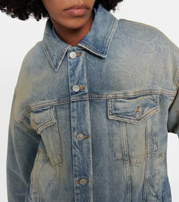 MAISON MARGIELA Padded Denim Trucker Jacket
