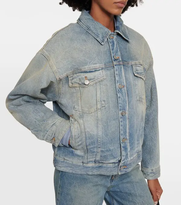 MAISON MARGIELA Padded Denim Trucker Jacket
