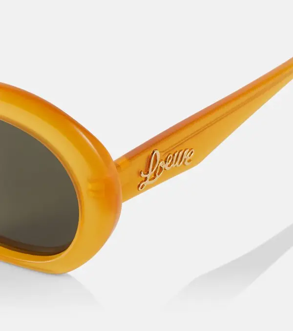 Loewe Round Frame Sunglasses In Yellow - 30% Off | Editorialist display picture 2