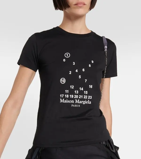 MAISON MARGIELA Logo Cotton T-shirt