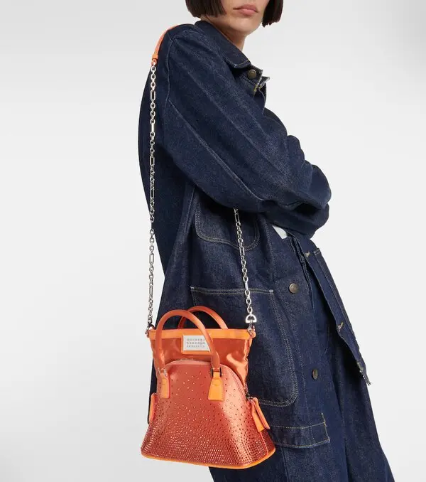 Maison Margiela Micro 5ac Cinema Inferno Shoulder Bag - Pink