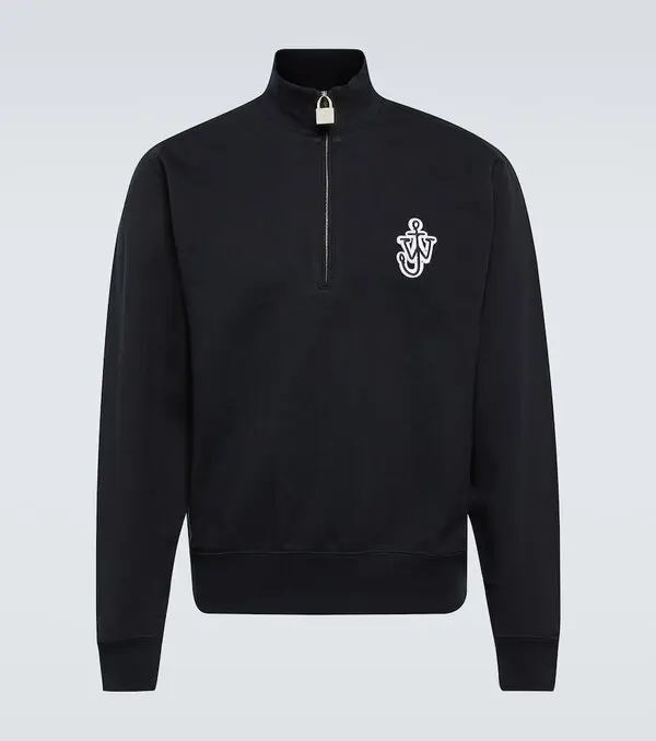 JW Anderson Half-zip Wool Sweatshirt
