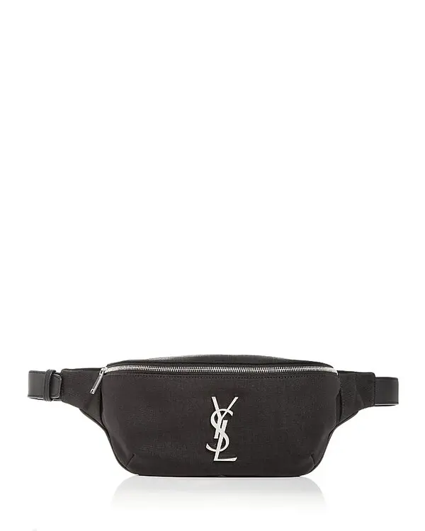Saint Laurent Classic Monogram Belt Bag - Nero