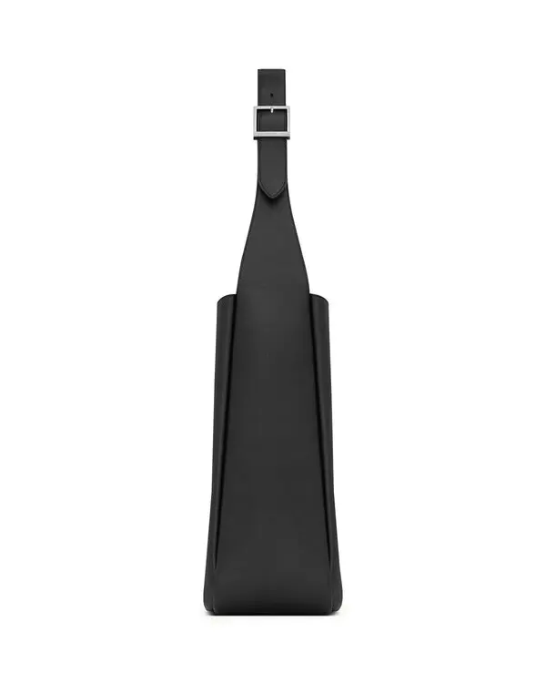 Saint Laurent Le 5 A 7 Shoulder Bag - Black/silver