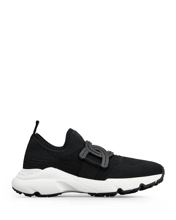 TOD'S Kate Pull On Running Sneakers - Black