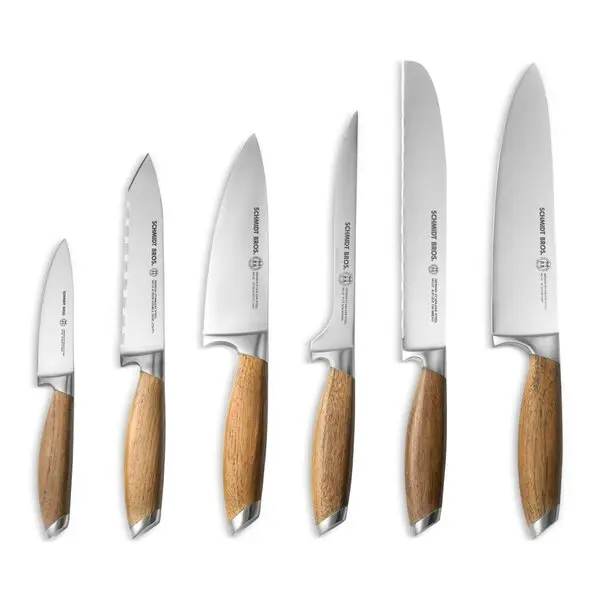 SCHMIDT BROTHERS Cutlery 7-pc. Knife Block Set