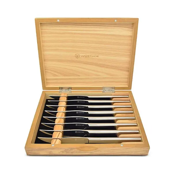 WUSTHOF Mignon 8 Piece Knife Set - Black