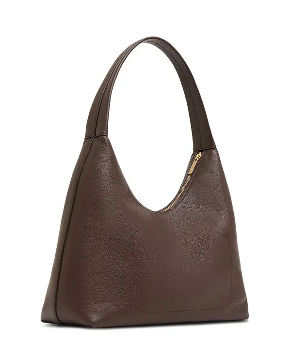 MANSUR GAVRIEL Candy Medium Leather Hobo Bag - Chocolate