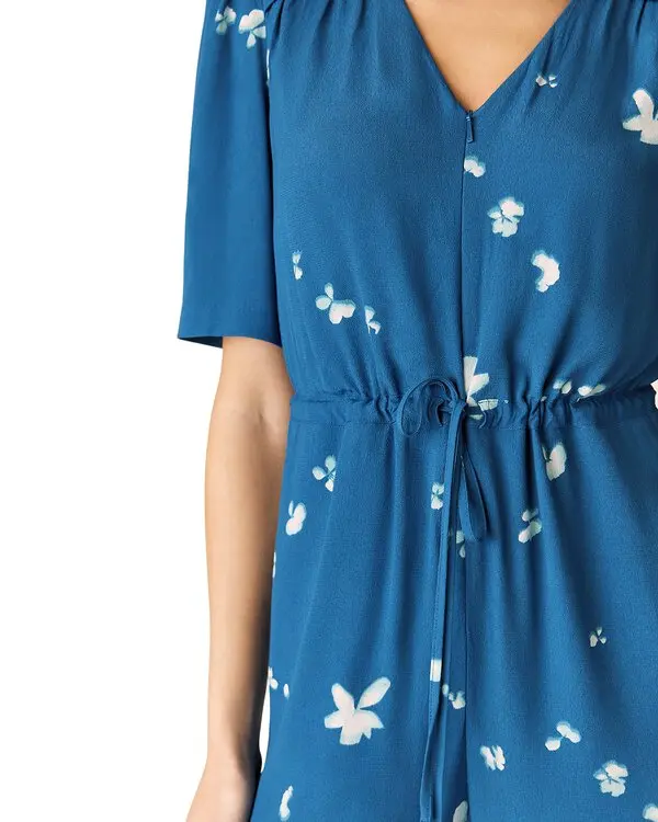 Elemis Floral Jumpsuit - Blue Multi