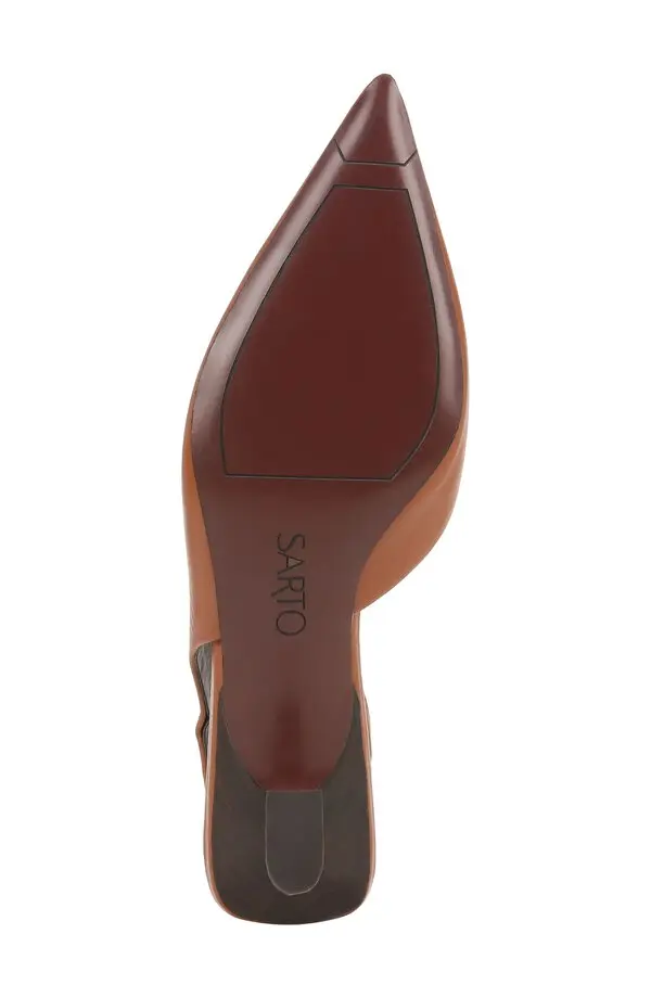 Franco Sarto Devin Slingback Pointed Toe Pump