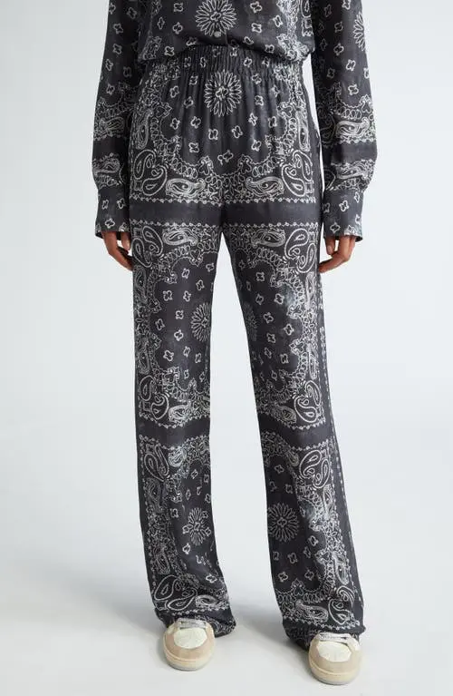 GOLDEN GOOSE Paisley Print Pants