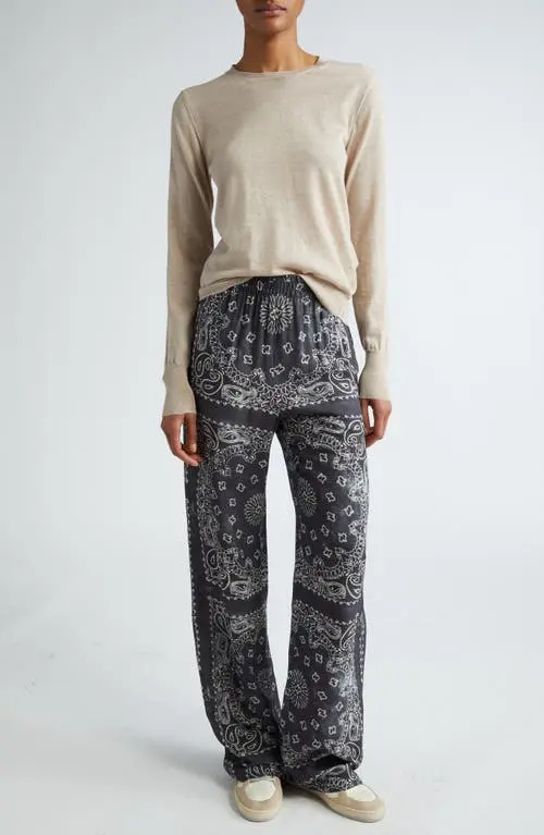 GOLDEN GOOSE Paisley Print Pants