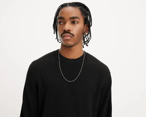 LEVI'S Long Sleeve Relaxed Fit Thermal Shirt