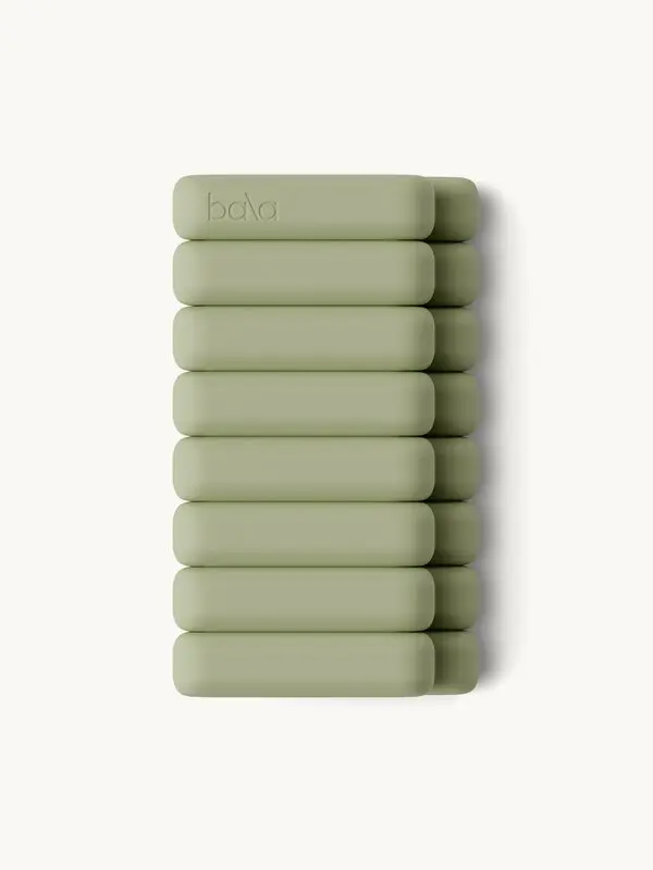 BALA Weighted Bangles - Sage
