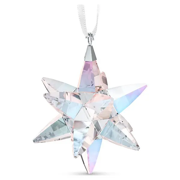 SWAROVSKI Star Ornament - White