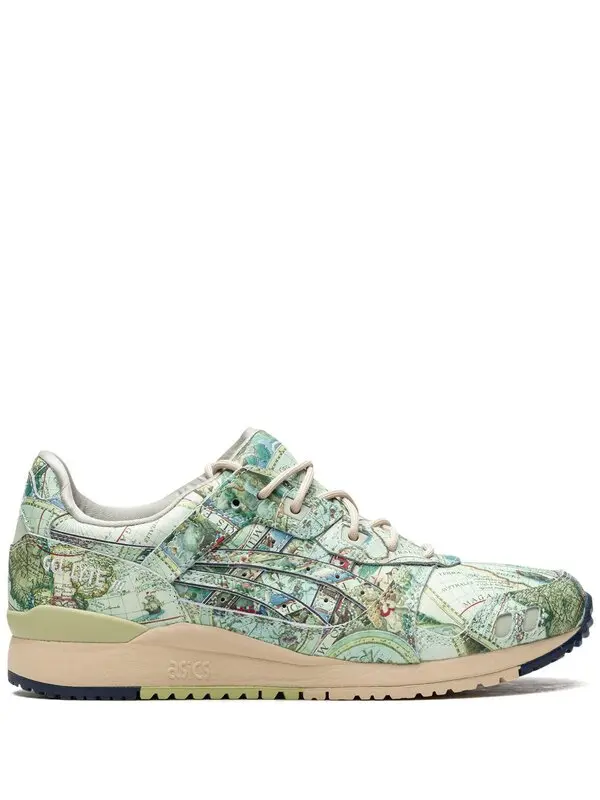 Asics Gel Lyte Iii Og Atmos Aged Map Sneakers