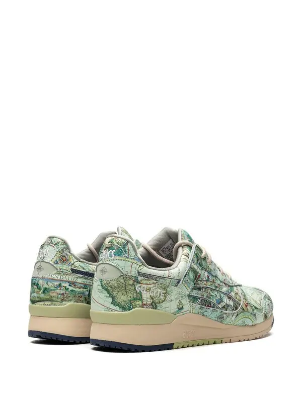 Asics Gel Lyte Iii Og Atmos Aged Map Sneakers