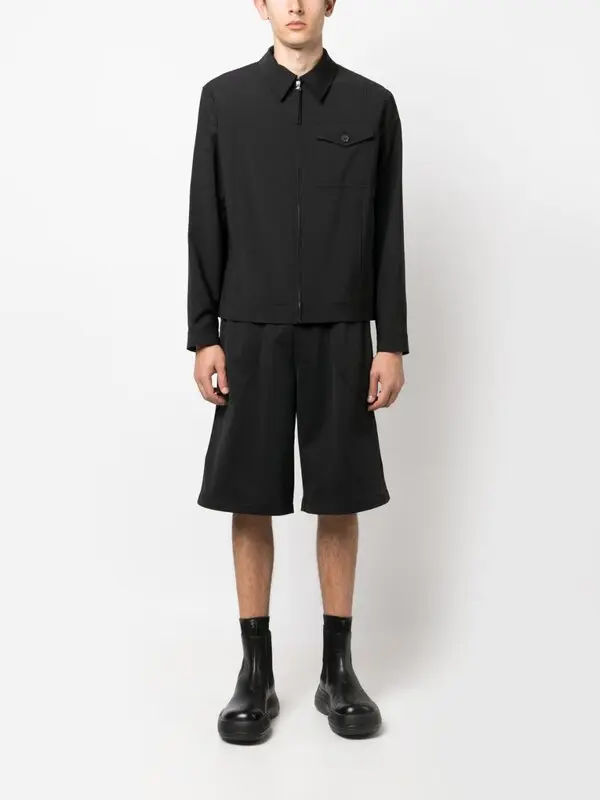 Helmut Lang Zip-up Tailored Shirt Jacket