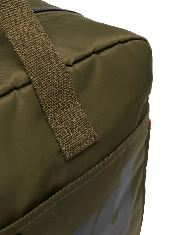 FLOYD Logo-print Zipped Holdall - Green