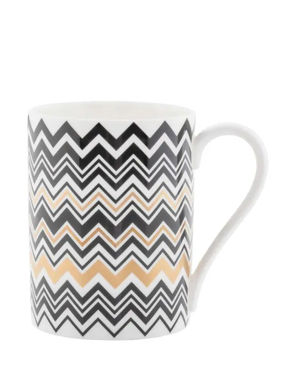 Missoni Zigzag-print Porcelain Mug