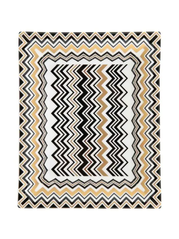 Missoni Zigzag-print Porcelain Trinket Tray