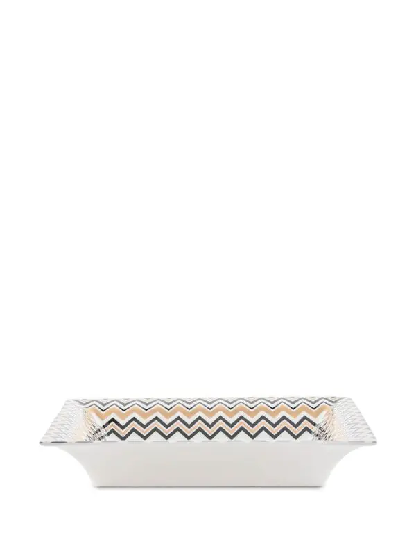 Missoni Zigzag-print Porcelain Trinket Tray