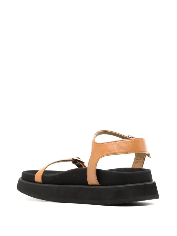 REIKE NEN Ankle-strap Leather Sandals