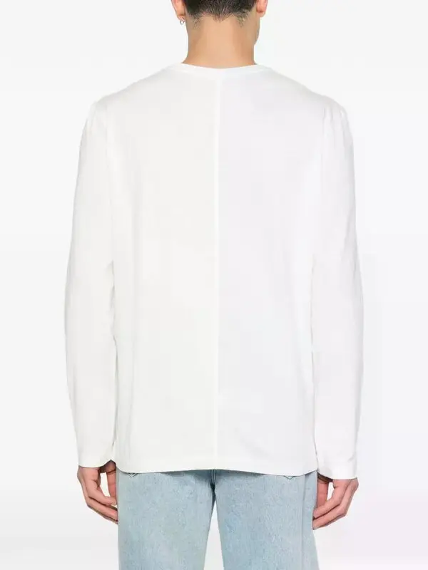 THE ROW Leon Long-sleeve T-shirt - White