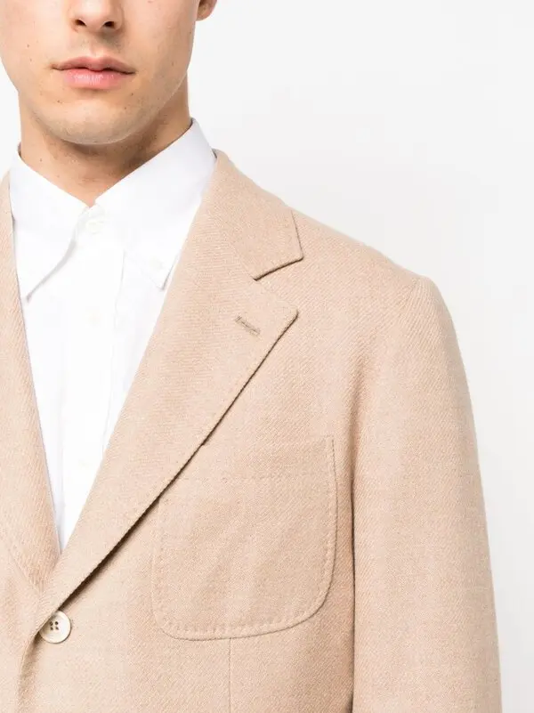 Brunello Cucinelli Notched-lapel Single-breasted Blazer