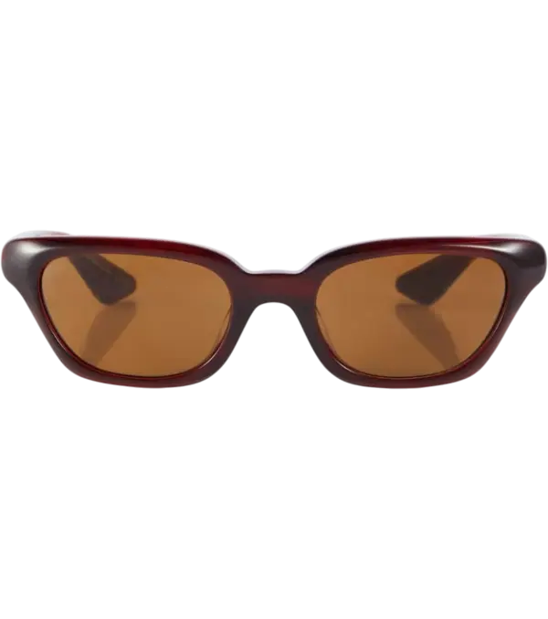 Khaite X Oliver Peoples 1983c Cat-eye Sunglasses - Brown