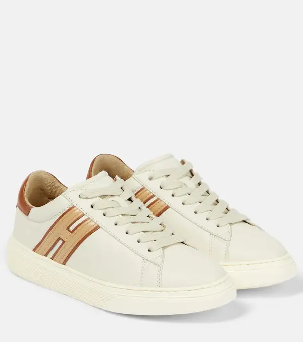 Hogan H365 Leather Sneakers - White