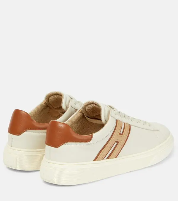 Hogan H365 Leather Sneakers - White