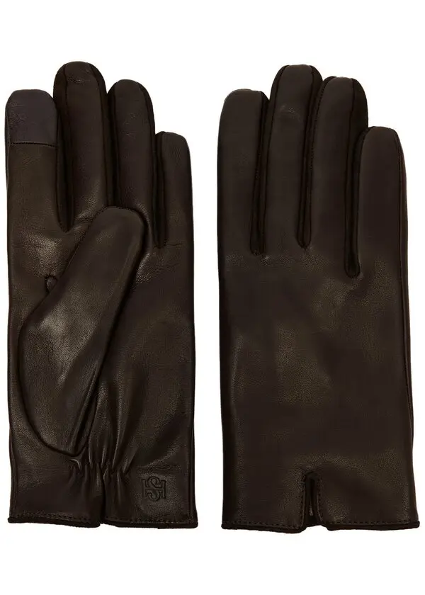 HANDSOME STOCKHOLM Leather Gloves - Tan