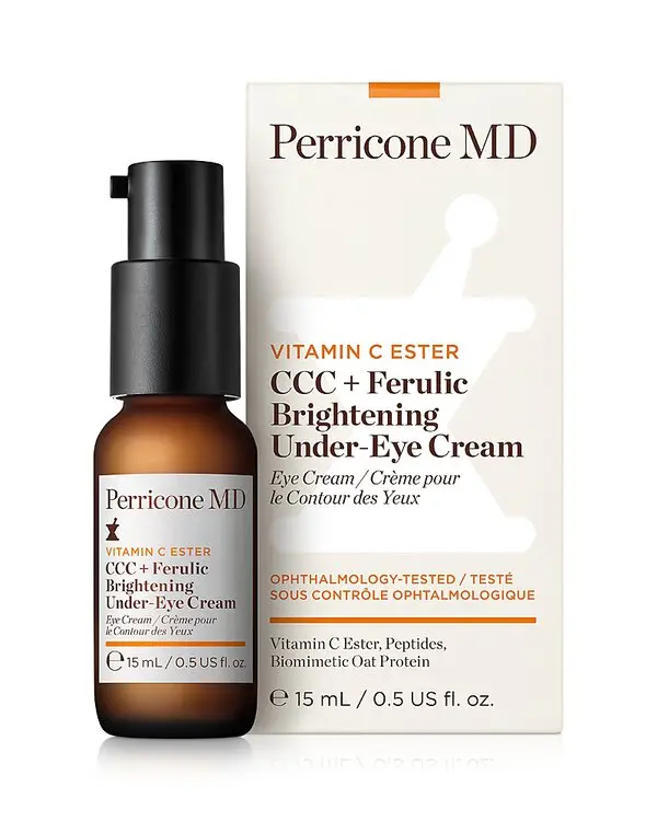 PERRICONE MD Vitamin C Ester Ccc + Ferulic Brightening Under-eye Cream 0.5 Oz - No Color
