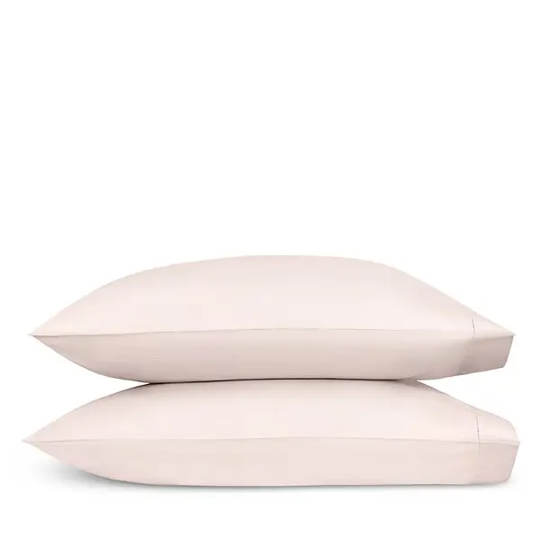 MATOUK Milano Hemstitch Standard Pillowcase, Pair - Blush