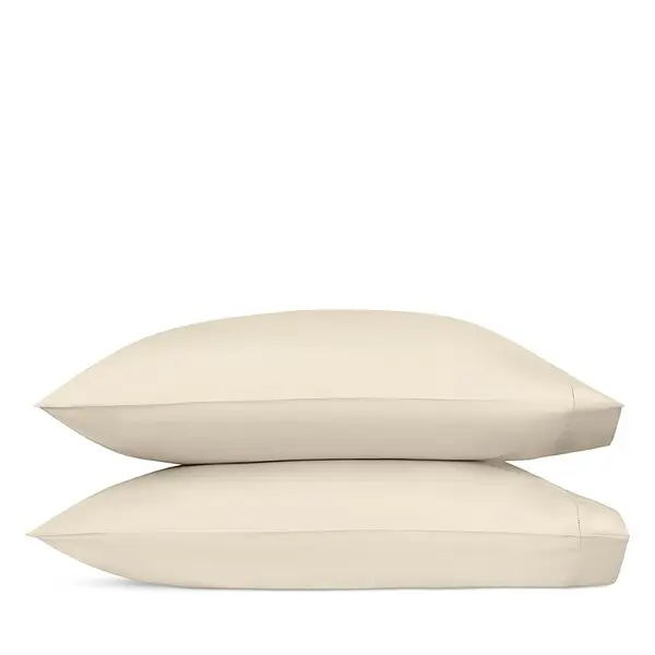 MATOUK Milano Hemstitch Standard Pillowcase, Pair - Dune