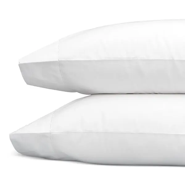 MATOUK Milano Hemstitch Standard Pillowcase, Pair - White