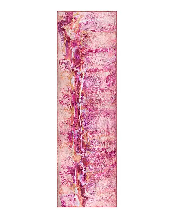 DALYN RUG COMPANY Kikiamo Kk16 Runner Area Rug, 2'3 X 7'6 - Flamingo/pink