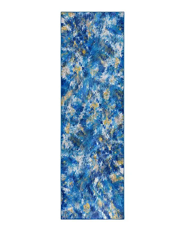 DALYN RUG COMPANY Kikiamo Kk17 Runner Area Rug, 2'3 X 7'6 - Pacifica/blue