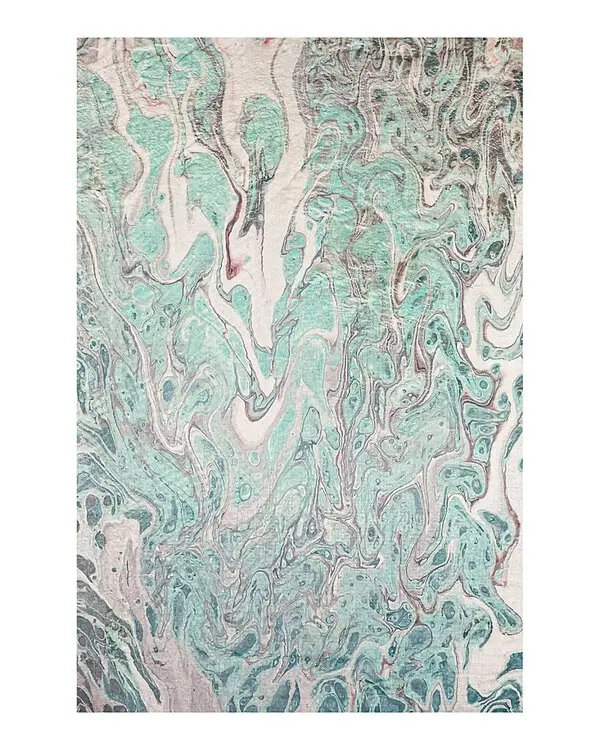 DALYN RUG COMPANY Kikiamo Kk9 Area Rug, 5' X 7'6 - Seaside/blue