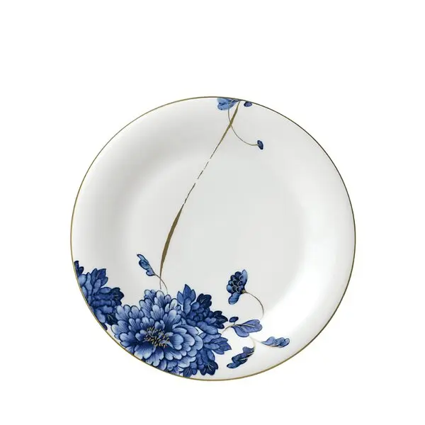 Prouna Emperor Flower Salad/dessert Plate - Gold