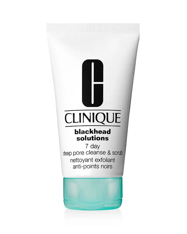 CLINIQUE Blackhead Solutions 7 Day Deep Pore Cleanse & Face Scrub - No Color